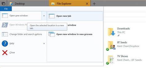 How To Use New Tabs In File Explorer In Windows 10 Nextofwindowscom