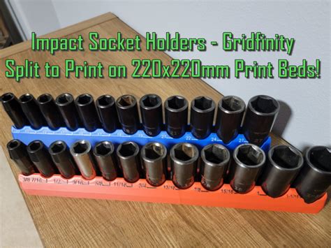 Impact Socket Holders Gridfinity By Adhdid Makerworld