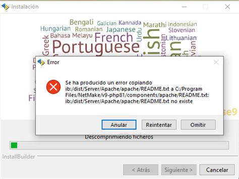 Error Al Instalar Scriptcase Installation Scriptcase Low Code