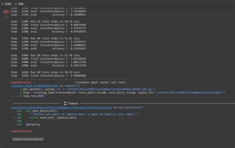 Generator Stops During Training Issue 1339 Google Trax GitHub