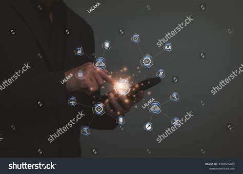 디지털 변환 기술 전략 사물인터넷 클라우드 스톡 사진 2206535685 Shutterstock