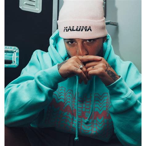 Maluma World Tour Pink Beanie Sony Latin