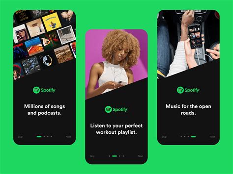Spotify Onboarding On Behance