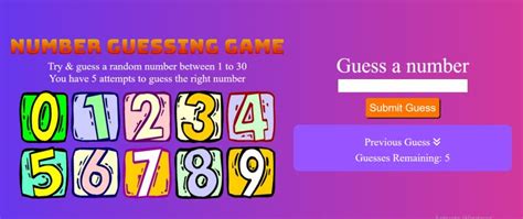 Shadab Husain On Linkedin I Created A Number Guessing Game Using Pure