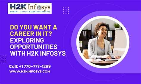 Do You Want A Career In It Exploring Opportunities With H2k Infosys