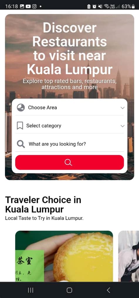 Landing Page Mobile View — Voxel