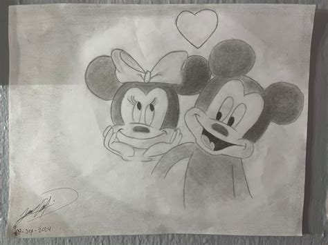 Mikey Mouse Romance Jairo Castañeda Gonzalez Artelista