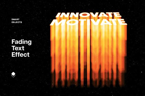 Fading Text Effect On Yellow Images Creative Store 130296