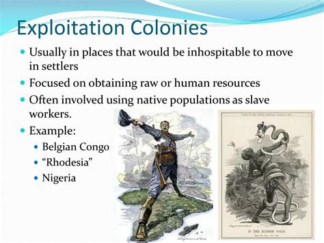 Colonie Dexploitation Définition Idsq