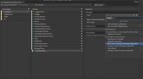 Vive Cosmos Controller Openxr Feature For Unity Vive Openxr Vive Forum