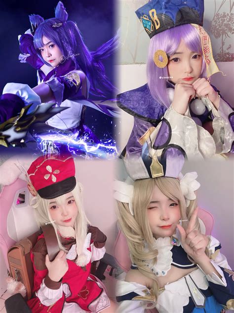 The Genshin Impact Characters Ive Cosplayed So Far Genshin Impact