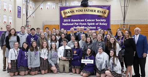 Father Ryans Relay For Life Earns National Pat Flynn Spirit Of Relay
