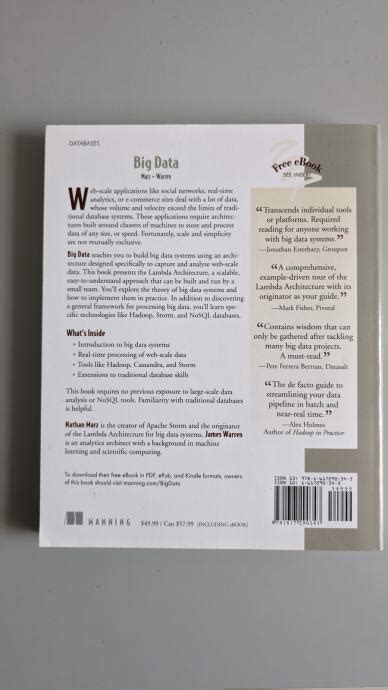 Big Data Principles And Best Practices Poklanjam