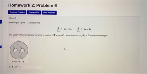 Solved Homework 2 Problem 6 Previous Problem Problem List