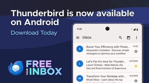 Mozillas Long Awaited Thunderbird For Android App Is Now Live