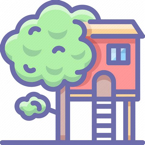House Tree Treehouse Icon Download On Iconfinder