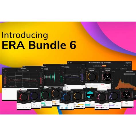 Jual Plugin Era Bundle Pro V6 Vst Next Generation Audio Repair Tools That Offer Both Fast And