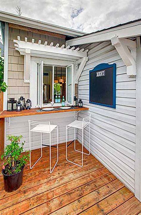 22 Brilliant Kitchen Window Bar Designs You Would Love To Own WooHome