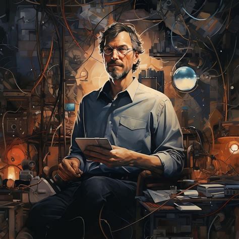 Premium Ai Image Capturing Influential Figure Of Technology Generative Ai