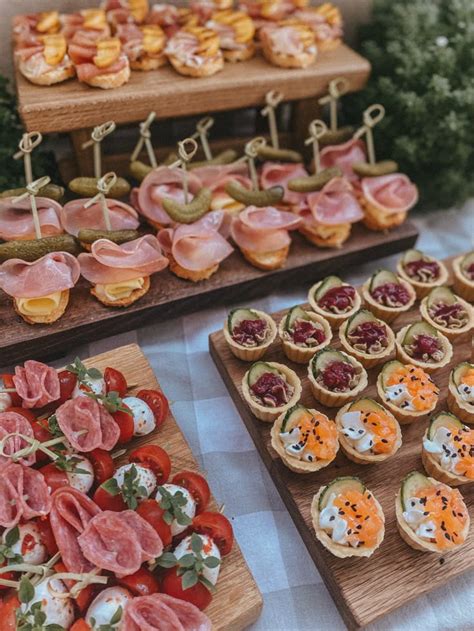 Фуршет с накрытием Еда для свадьбы Блюда на свадьбу Еда для вечеринки