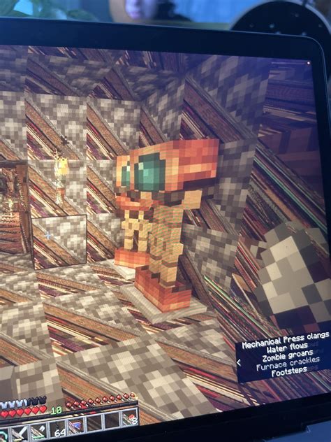 Using Bsl Shaders On Forge Keep Getting These Weird Colored Stripes On