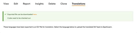 Create A Translation With An Xlf File