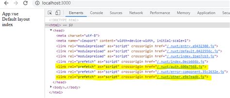 Page Prefetch Extra Resource That Use From Other Pages Middleware Layouts · Issue 15471