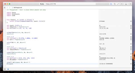 Introduction To The Accelerate Framework In Swift