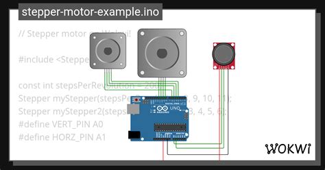 Stepper Motor O Copy Wokwi Esp32 Stm32 Arduino Simulator