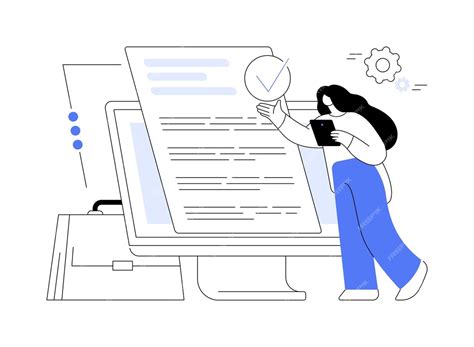 비즈니스 규칙 추상 개념 벡터 일러스트 레이 션 프리미엄 벡터