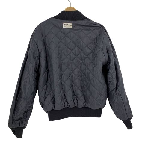 Vintage 80s90s Boeing Aerospace Wool Leather Varsity Jacket By