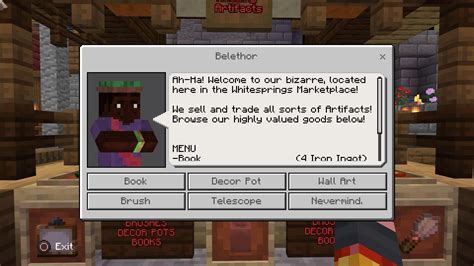 Npc Interactions R Minecraftbuilds