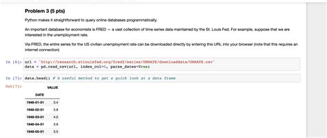 Problem Pts Python Makes It Straightforward To Chegg Com