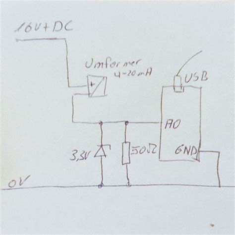 Drucksensor 4 20ma Auslesen Nodemcu Base V1 0 Deutsch Arduino Forum