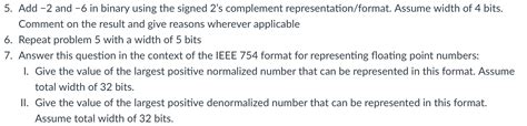 Solved Add 2 ﻿and 6 ﻿in Binary Using The Signed 2 S