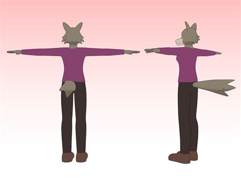 General Furry Wolf Female Oc 3d Model Cgtrader