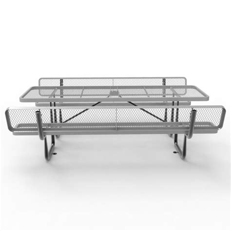 Oem 96 High Quality Rectangular Picnic Table Seaside Corrosion