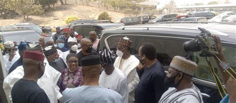 Pdp Chairman Former Governors In Closed Door Meeting With Obasanjo
