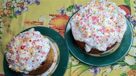 Кулич на Пасху | Кулич без замеса. - YouTube