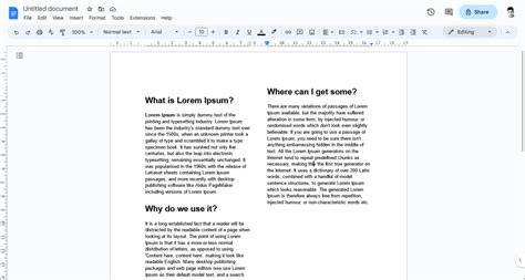 How To Delete A Column In Google Docs