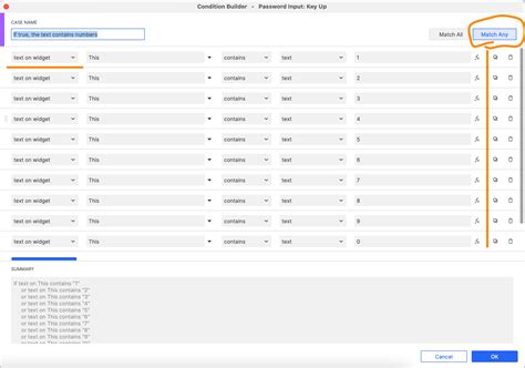 How To Set Up Conditions For Password Validation Axure Rp 10 Axure