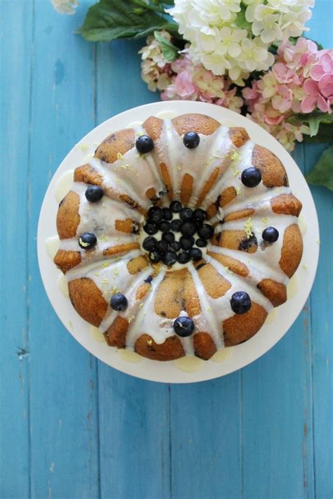 Lemon Pudding Cake With Blueberries Recipe Lemon Pudding Cake