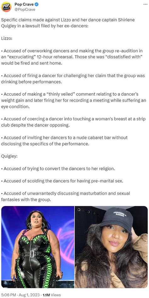Lizzo Sexual Harassment And Fat Shaming Lawsuit Know Your Meme