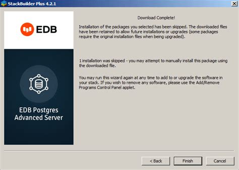 Edb Docs Edb Postgres Advanced Server V13 Using Stackbuilder Plus
