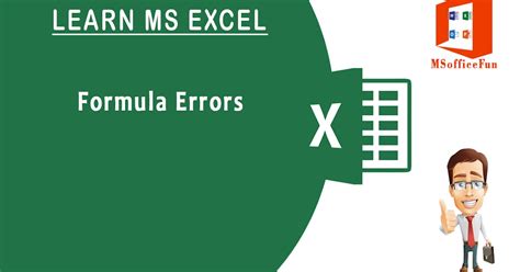 excel formula errors