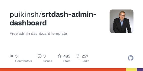 Github Puikinshsrtdash Admin Dashboard Free Admin Dashboard Template