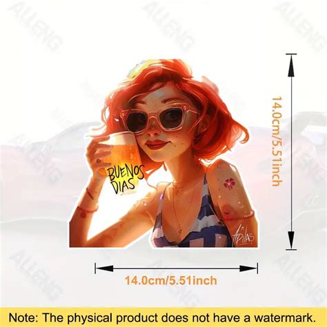 1件 2件 4件 Sol Cerveza 乙烯基贴纸 适用于玻璃和金属表面的模切贴纸 Temu