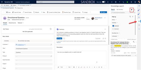Dynamics 365 Knowledge Base Filtering Neil Parkhurst