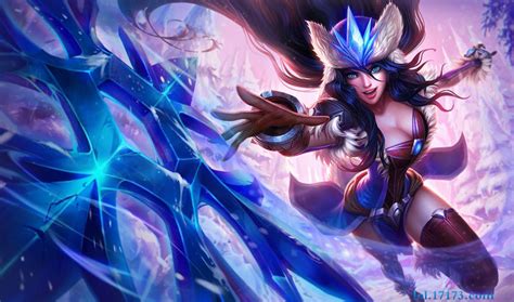 美服官网希维尔冰雪节皮肤 雪片飞轮斩 17173英雄联盟专区 中国游戏第一门户站