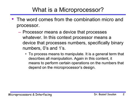 Microprocessor And Interfacingpptx